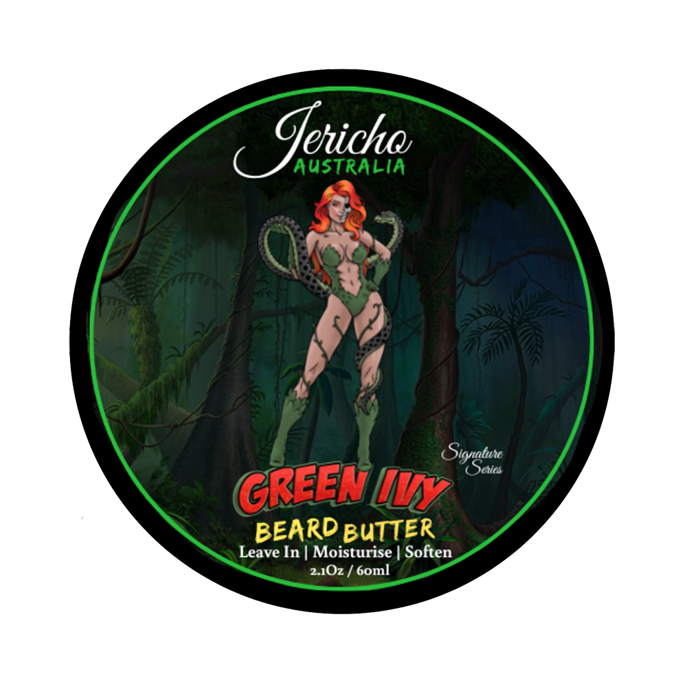 Jericho Beard Butter 60ml - Green Ivy | Moisturise Nourish Soften Beards – Gentleman + Son