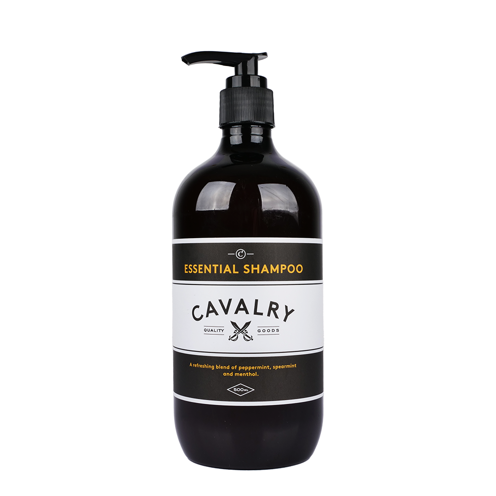 Cavalry Essential Shampoo 500ml | Cleansing & Conditioning Shampoo for ...