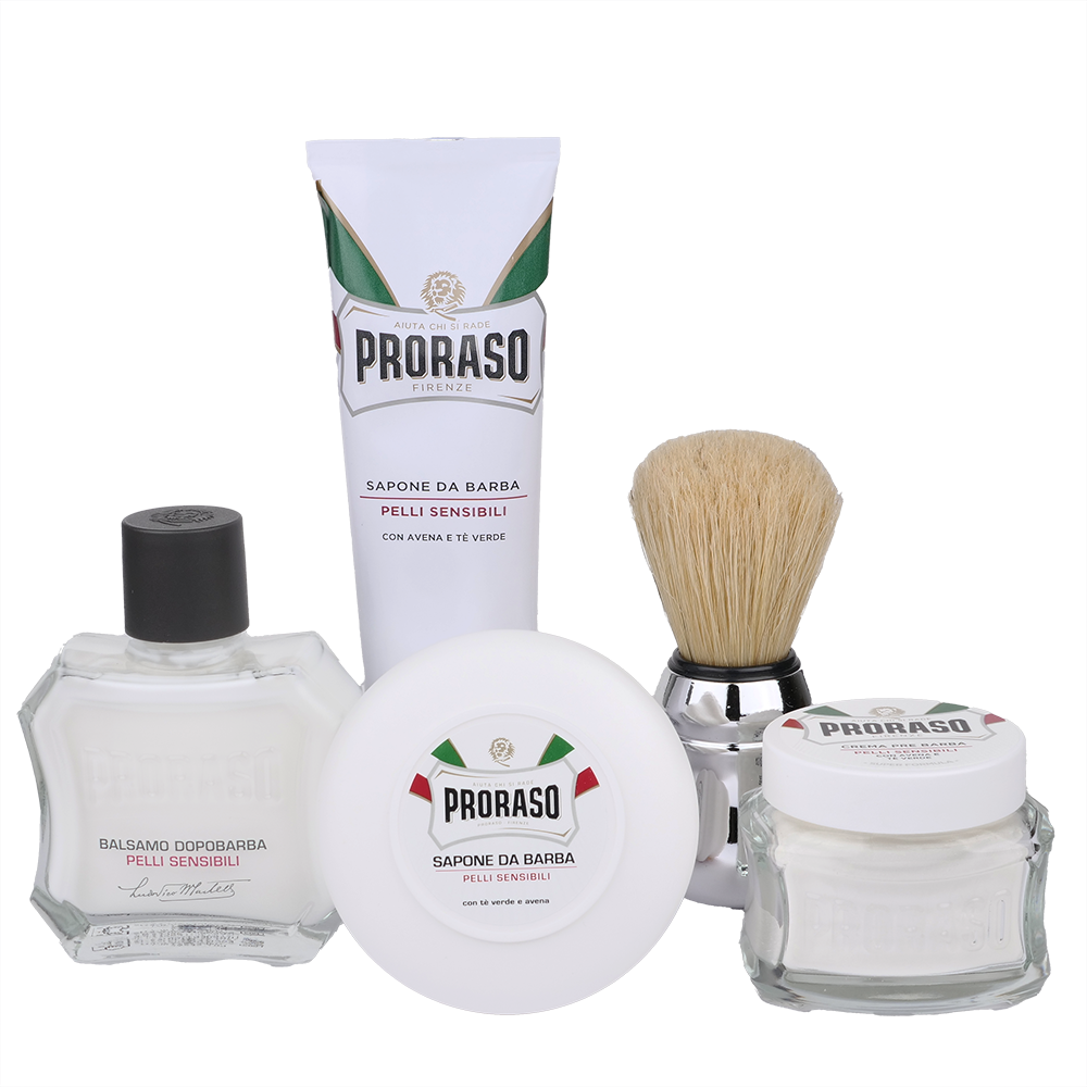 Proraso Shave Bundle - Sensitive | Soothe Moisturise Protect | Gift Set ...