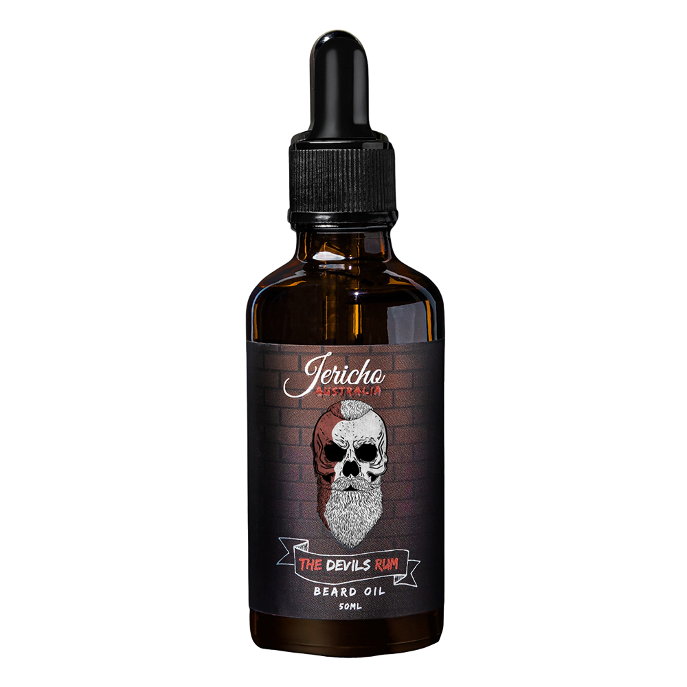 Jericho Beard Oil 50ml - The Devils Rum | Relieve Itch, Moisturise ...